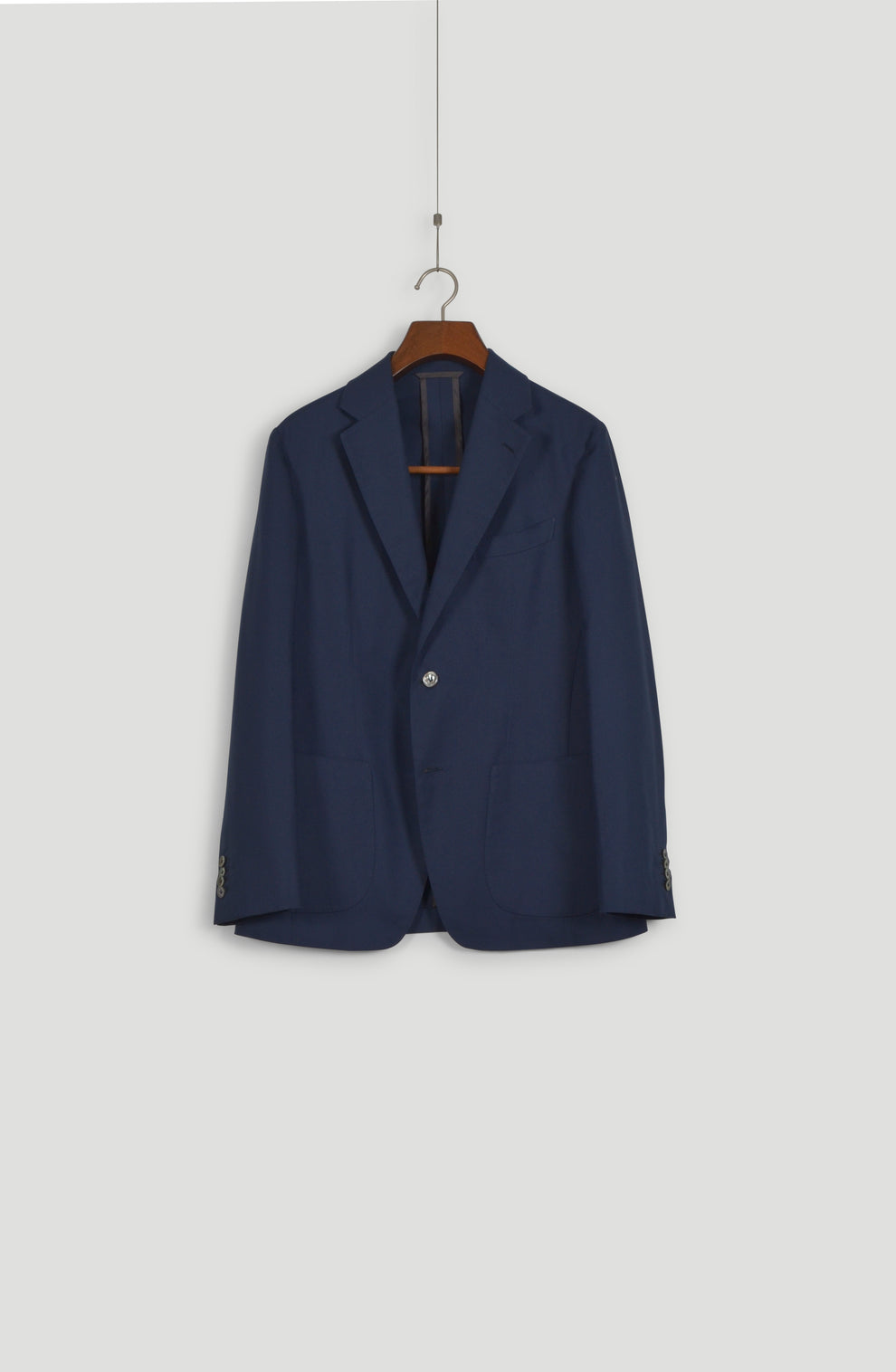 Eudaemon Two Button Nomad Jacket For Men Rich Navy |100% cotton, milanese buttonhole